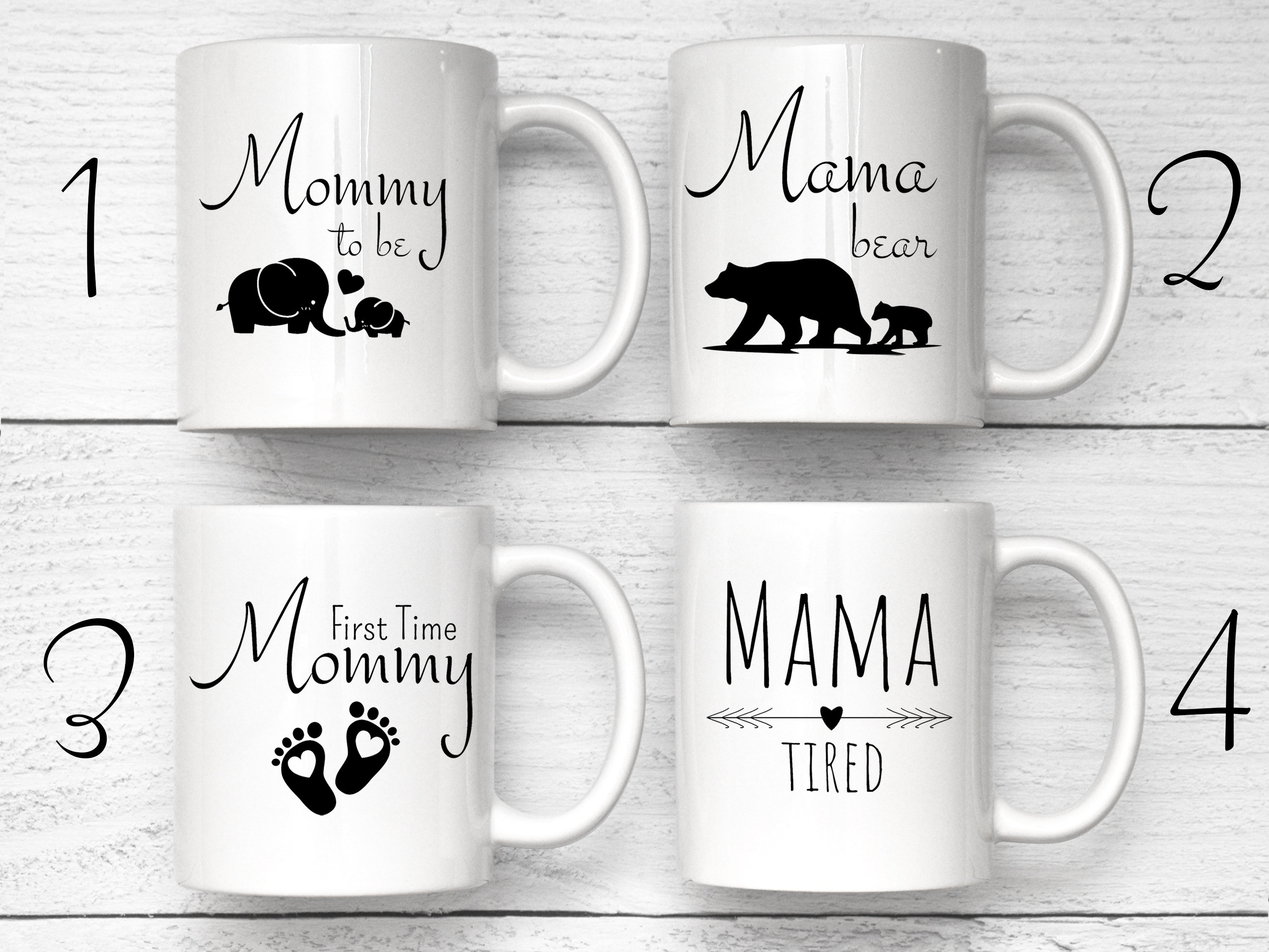 First Time Mommy Mug, Mommy To Be Mug, Personalized Pregnancy Mugs ...