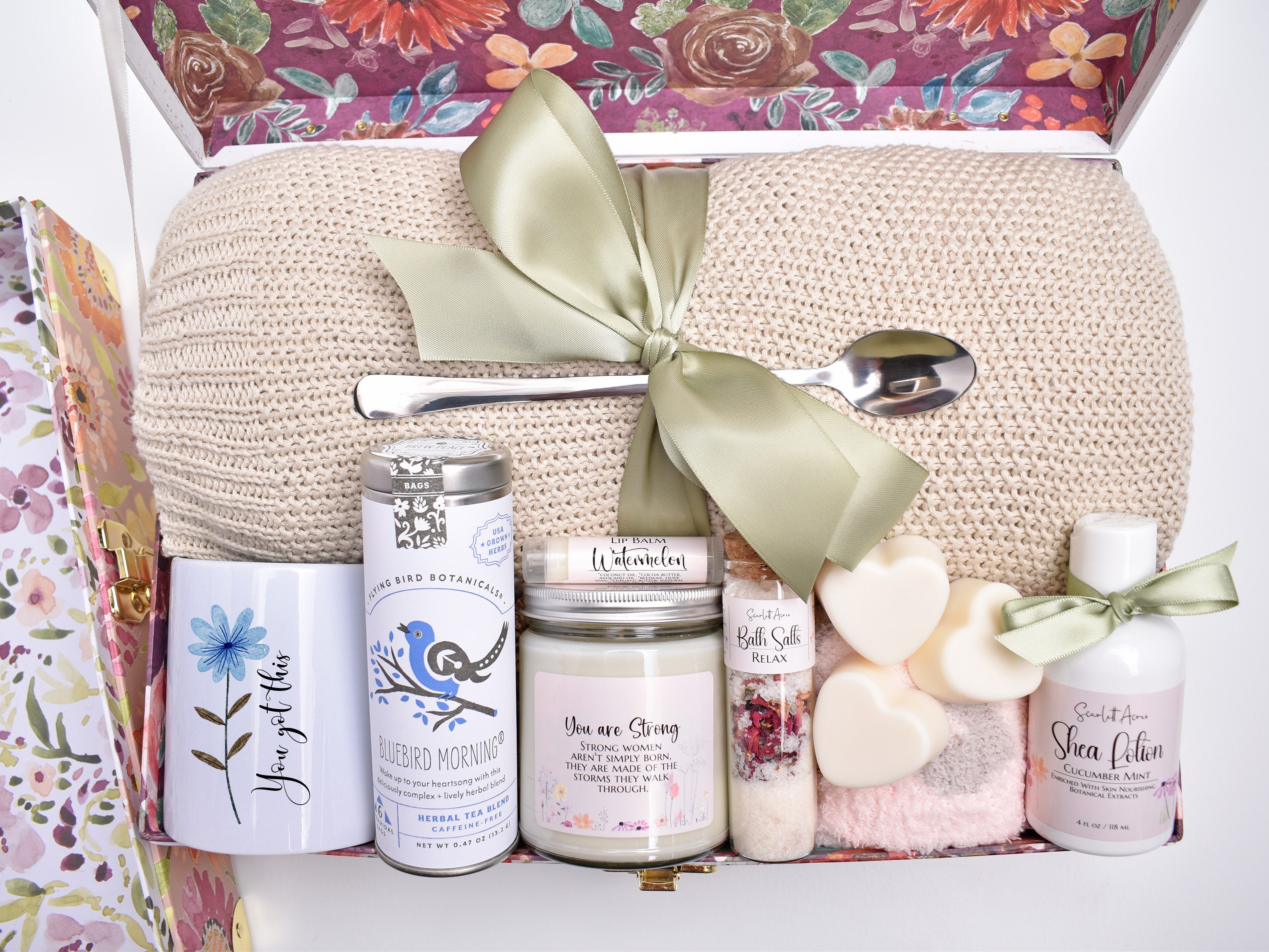 Fertility Gift Box, IVF Care Package, IVF Gift Basket, Fertility Candle ...
