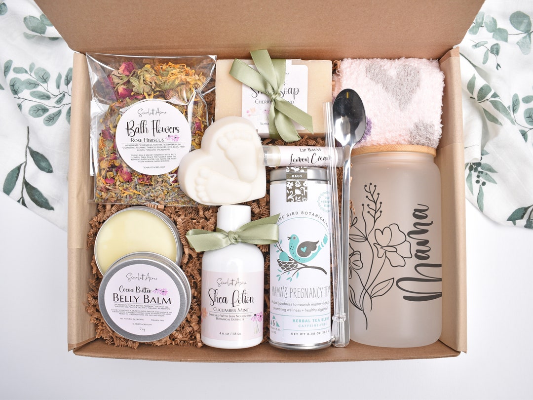 Pregnancy Gift Box, First Trimester Gift, New Mom Care Package ...