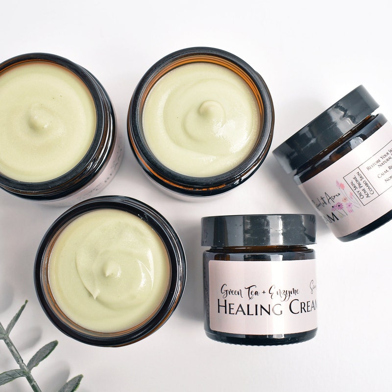 Face Cream Green Tea - Etsy