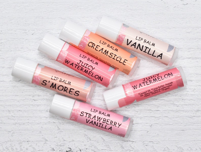 Kids Chapstick, Watermelon Lip Balm, S'mores Lip Balm, Organic Lip Balm ...