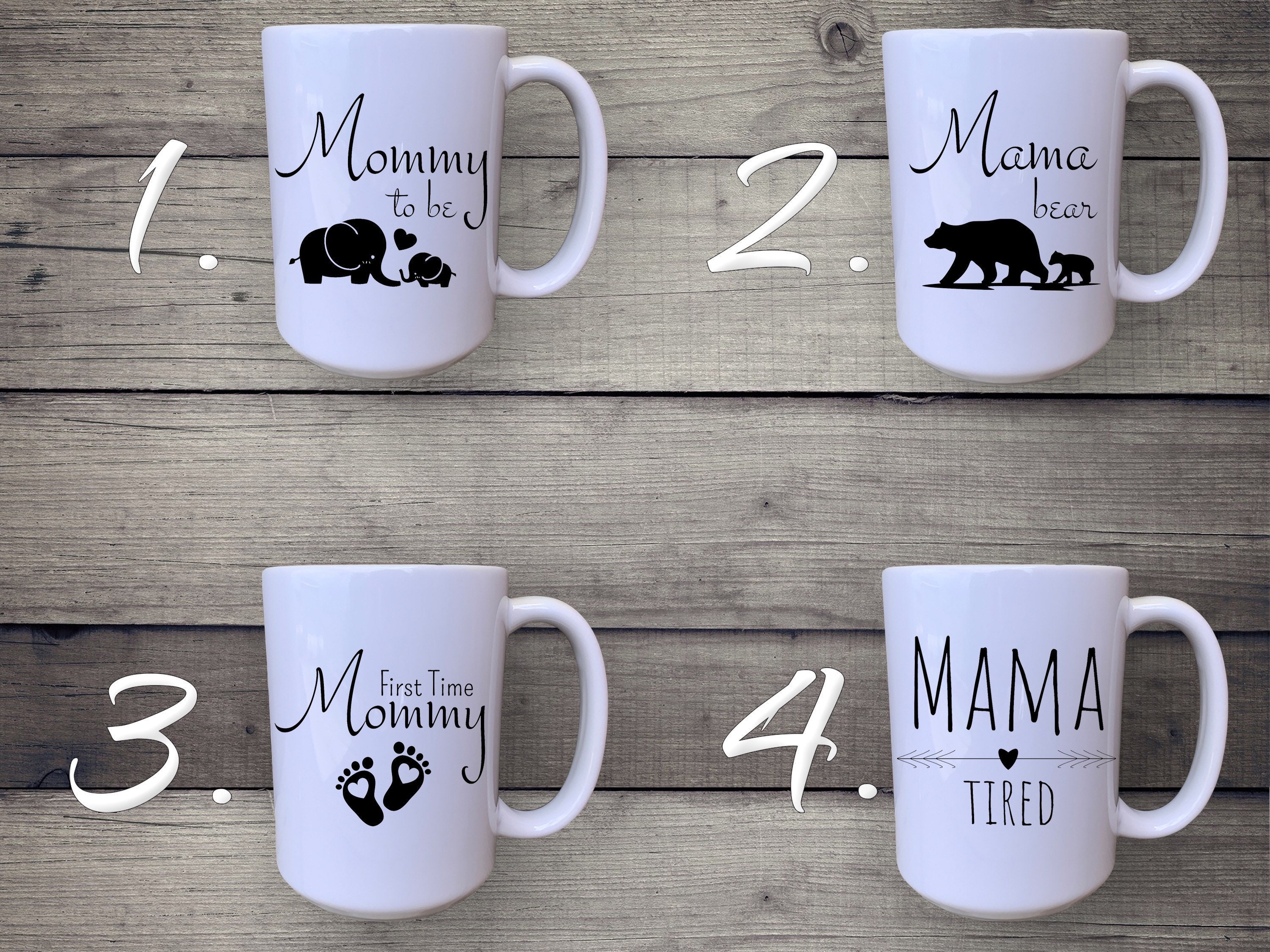 First Time Mommy Mug, Mommy To Be Mug, Personalized Pregnancy Mugs ...