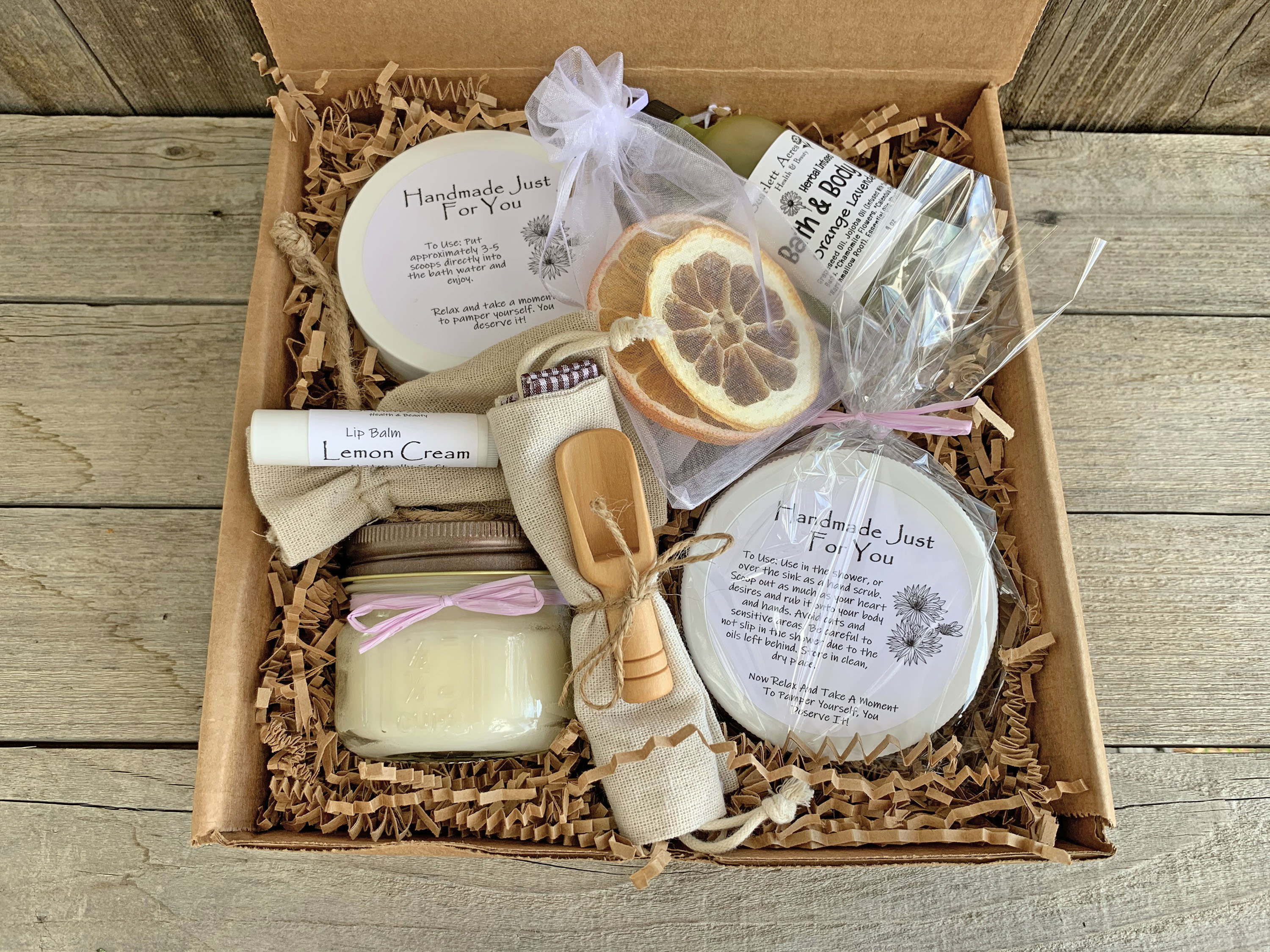 Birthday Gifts For Her Organic Spa Gift Set Graduation Gift Box 