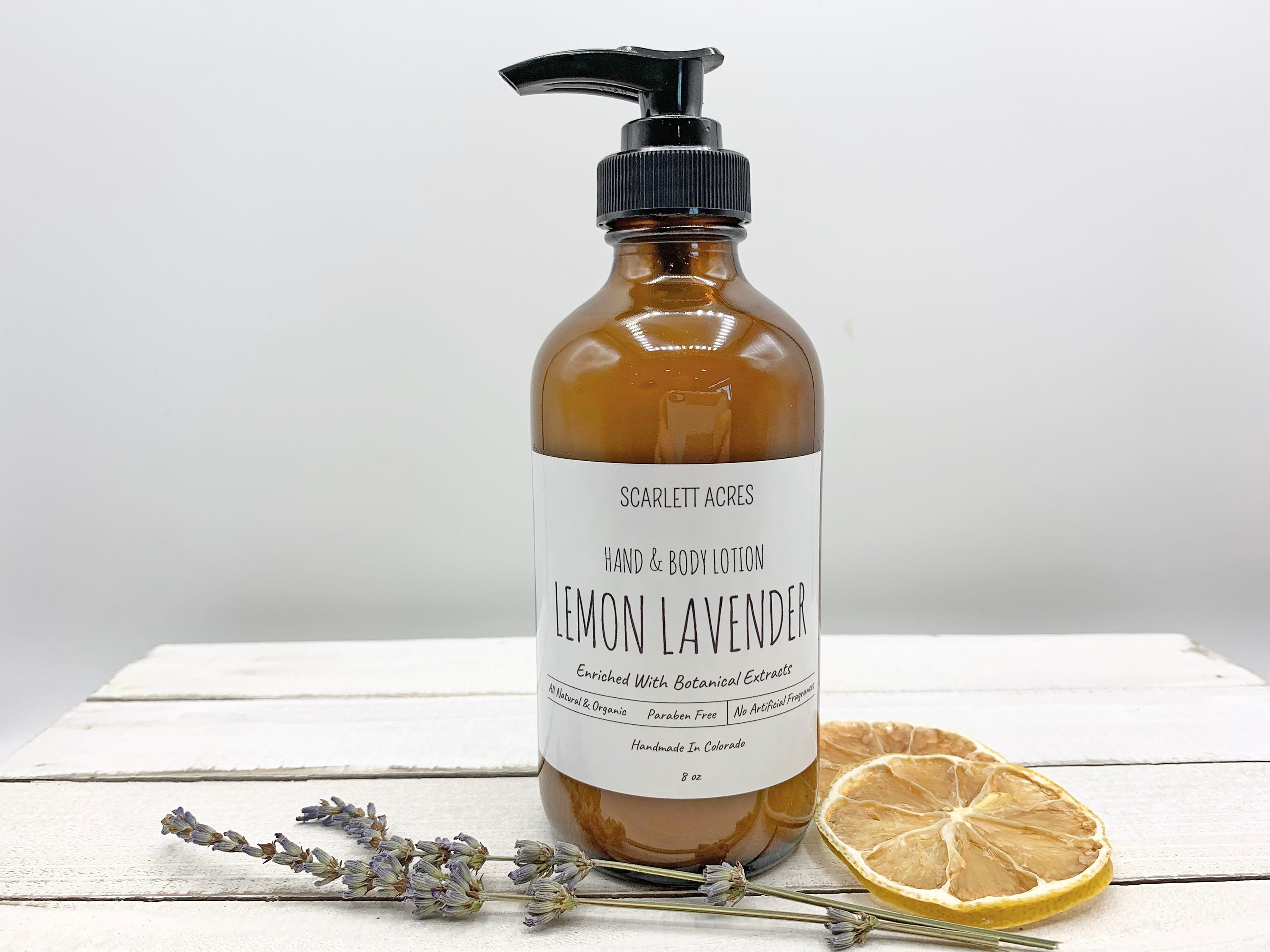 Lemon Lavender Lotion, Hand and Body Lotion, Moisturizing Lotion, Dry ...