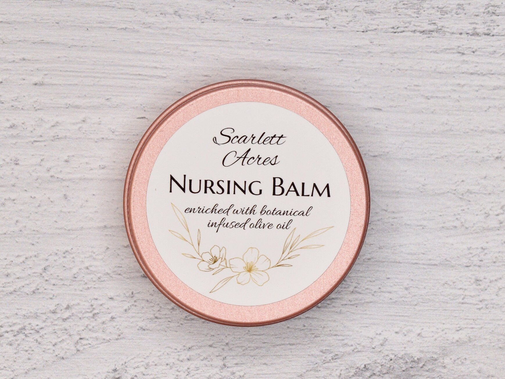 Botanical Nursing Balm, Organic Nipple Balm, Natural Nipple Cream ...