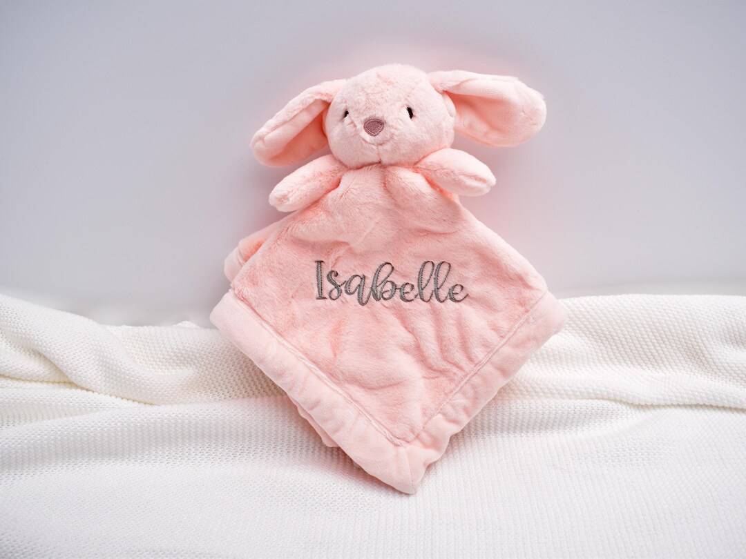 Personalized Lovey, Embroidered Lovey, Security Blanket, Custom Name ...