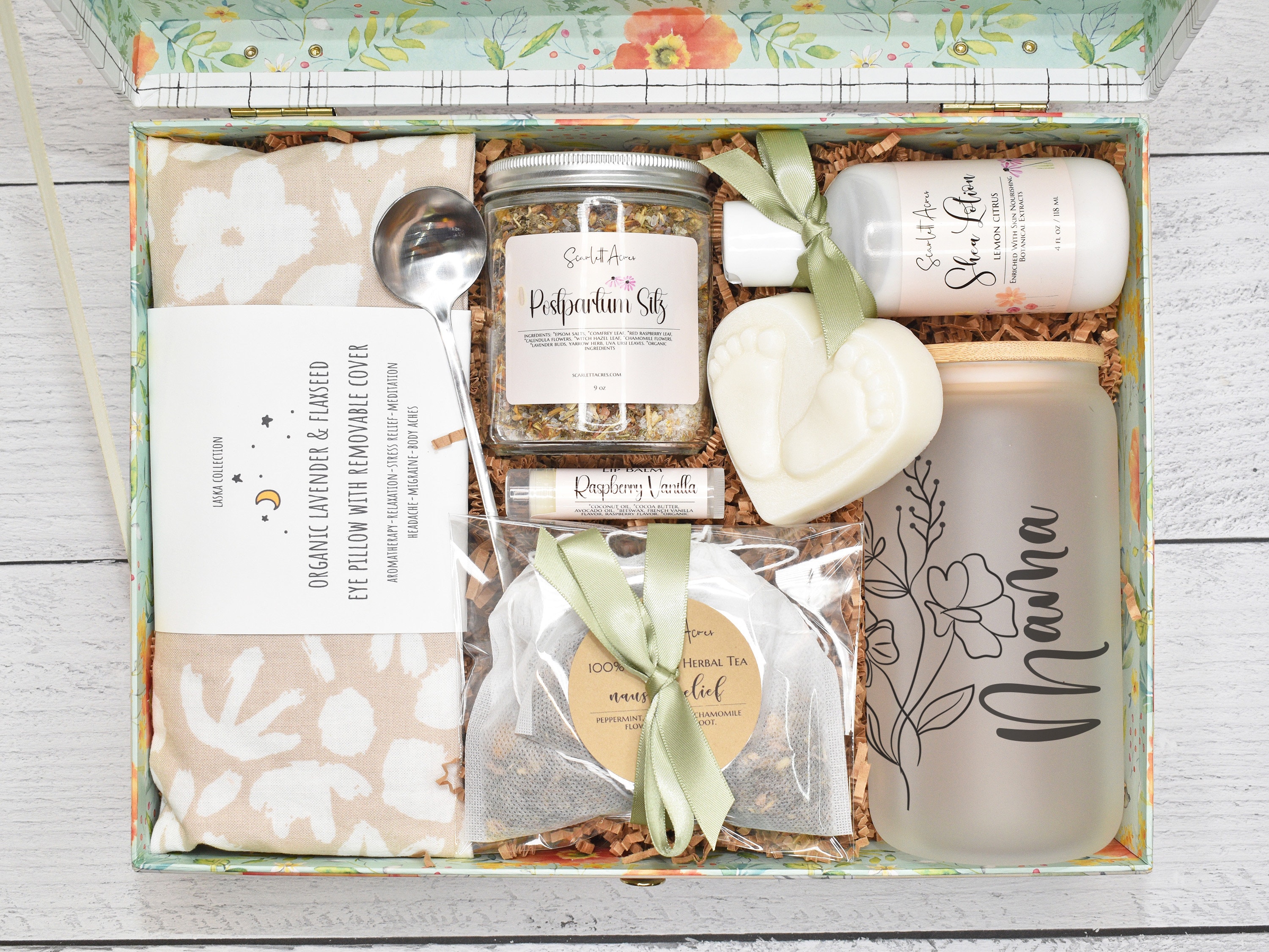 Postpartum Gift Box, New Mama Gift Box, New Mom Care Package, New Mom ...