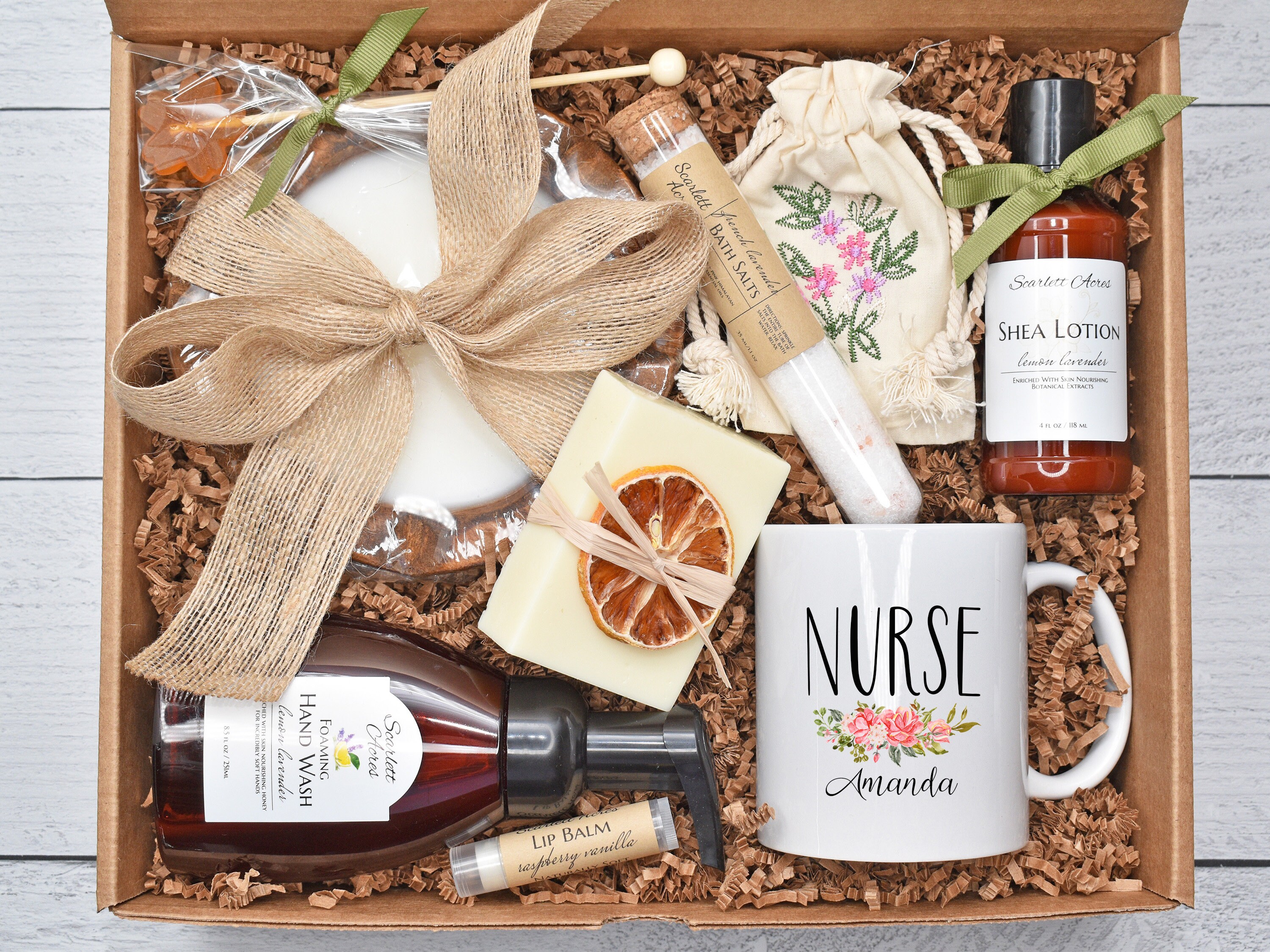Nurse Care Package, Large Nursing Gifts, Nurse Birthday Gift Box, Nurse ...