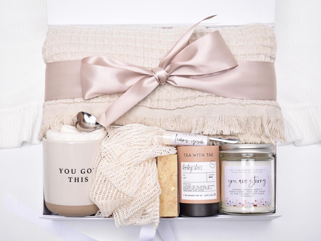 Fertility Gift Basket, Infertility Gift Box, Candle, Bracelet, Journal ...