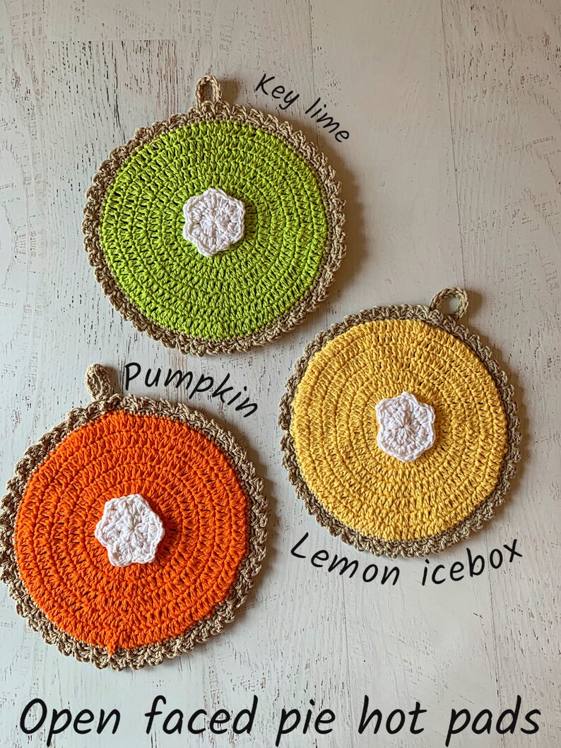 Pie Hot Pads - Etsy