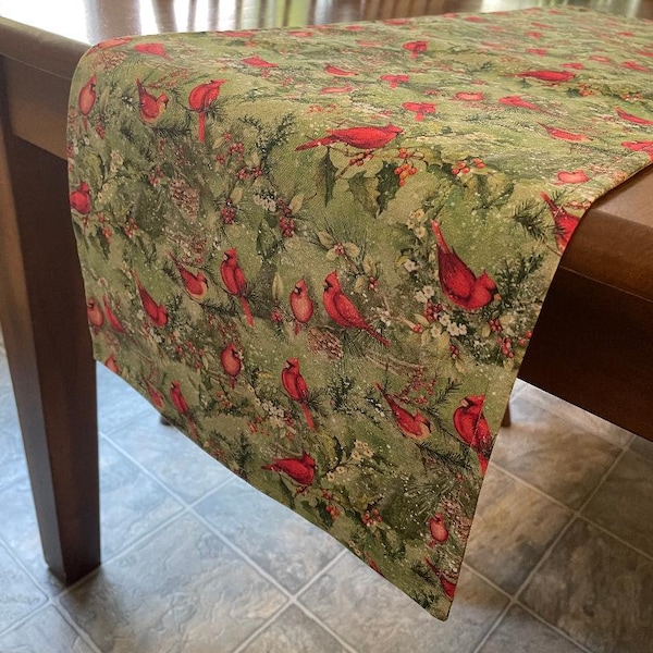 Cardinal Table Decor - Etsy