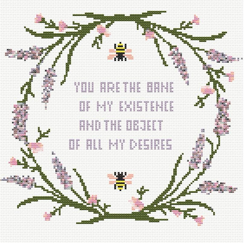 Bridgerton Themed Cross Stitch Pattern PDF Pattern Keeper Counted Cross ...