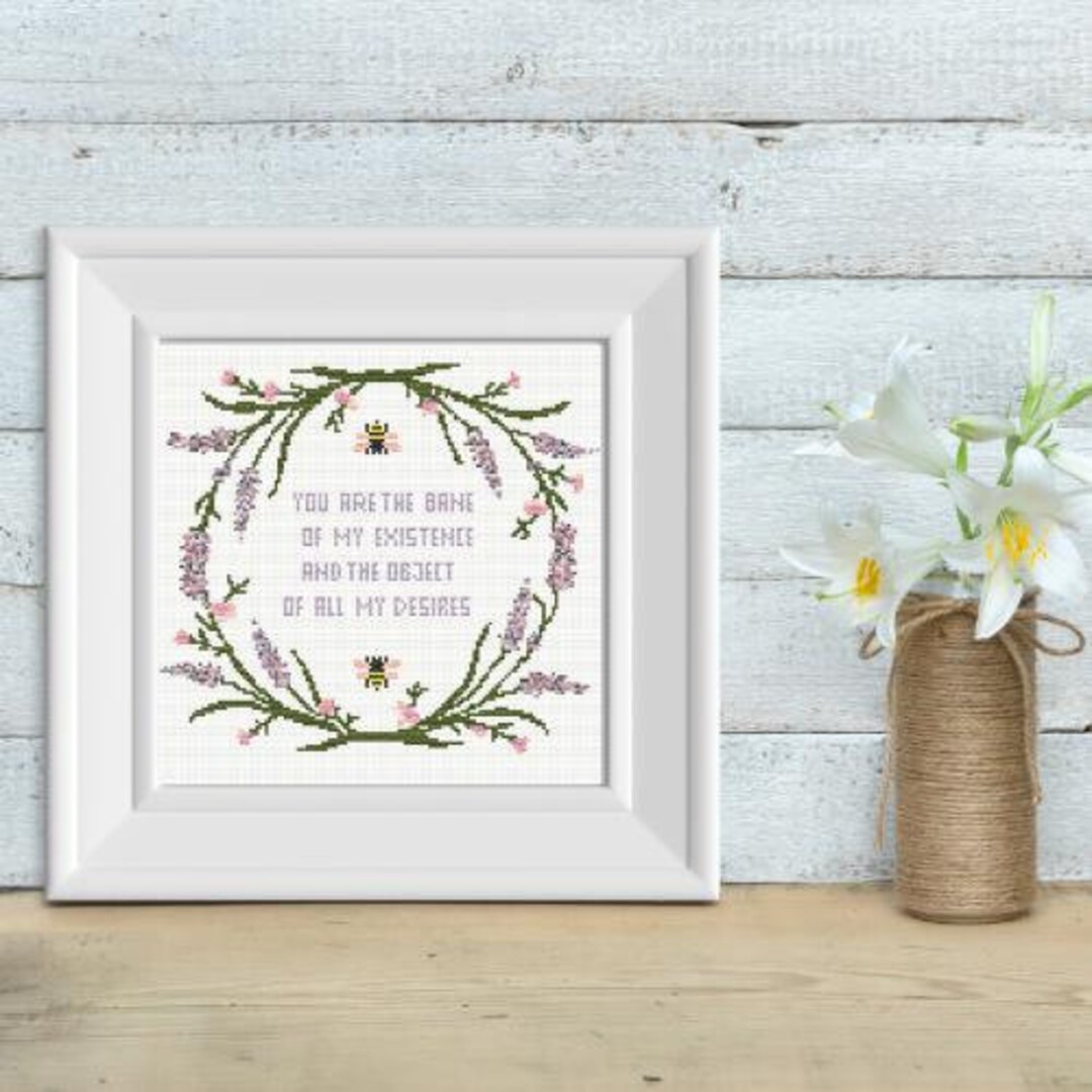 Bridgerton Themed Cross Stitch Pattern PDF Pattern Keeper Counted Cross ...