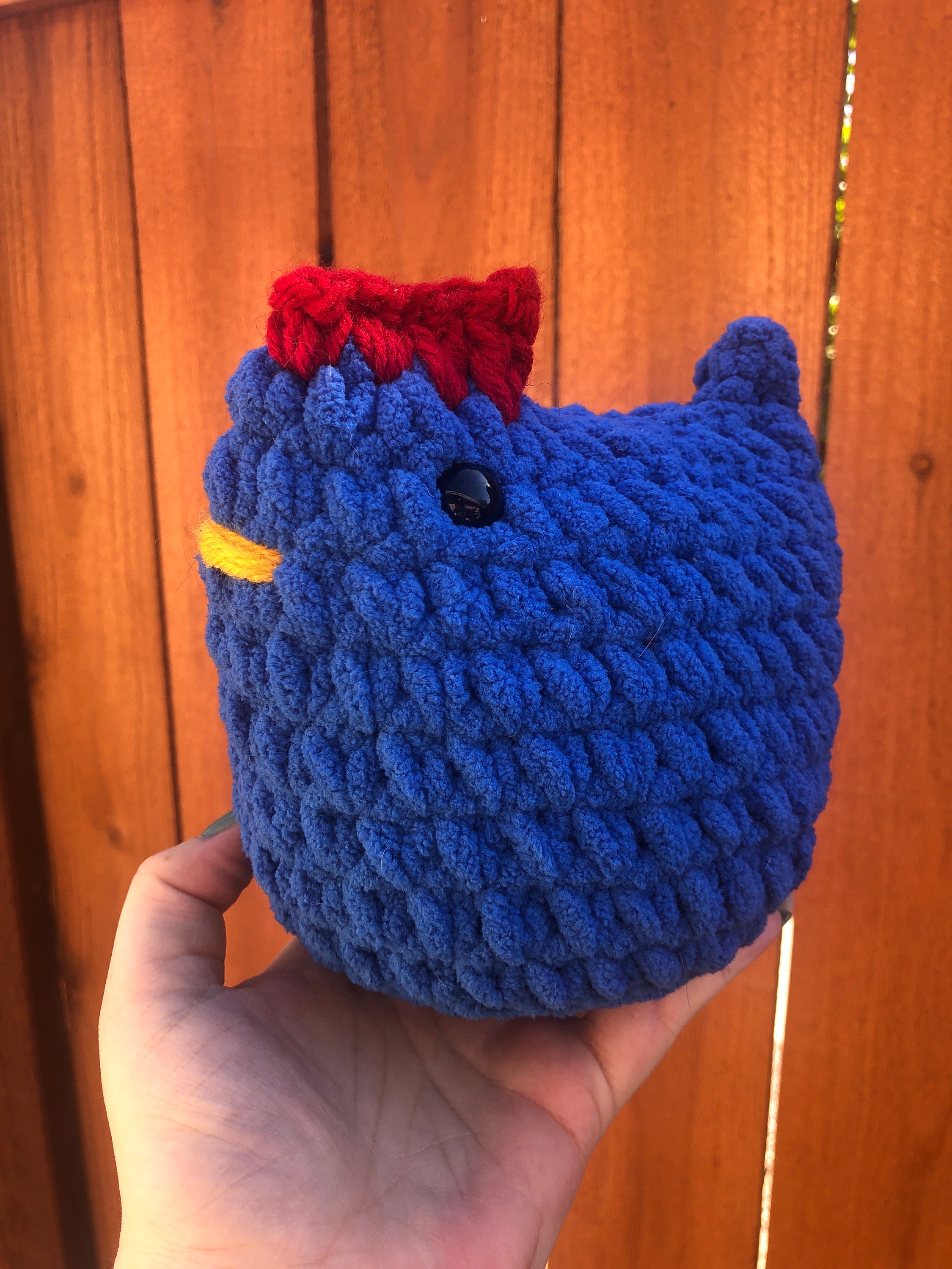 Stardew Valley Blue Chicken Plush - Etsy