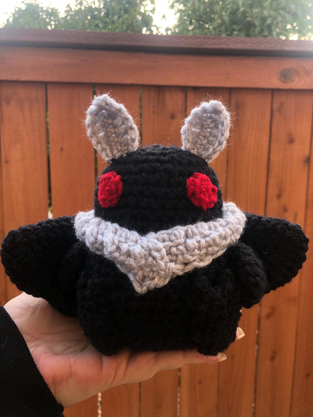 Crocheted Mothman Cryptid - Etsy