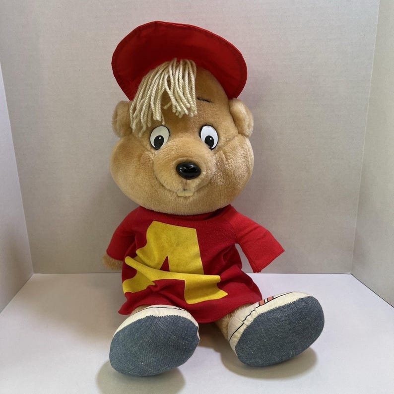 Vintage Alvin and the Chipmunks (alvin ) Pull String Toy 1983 Working ...