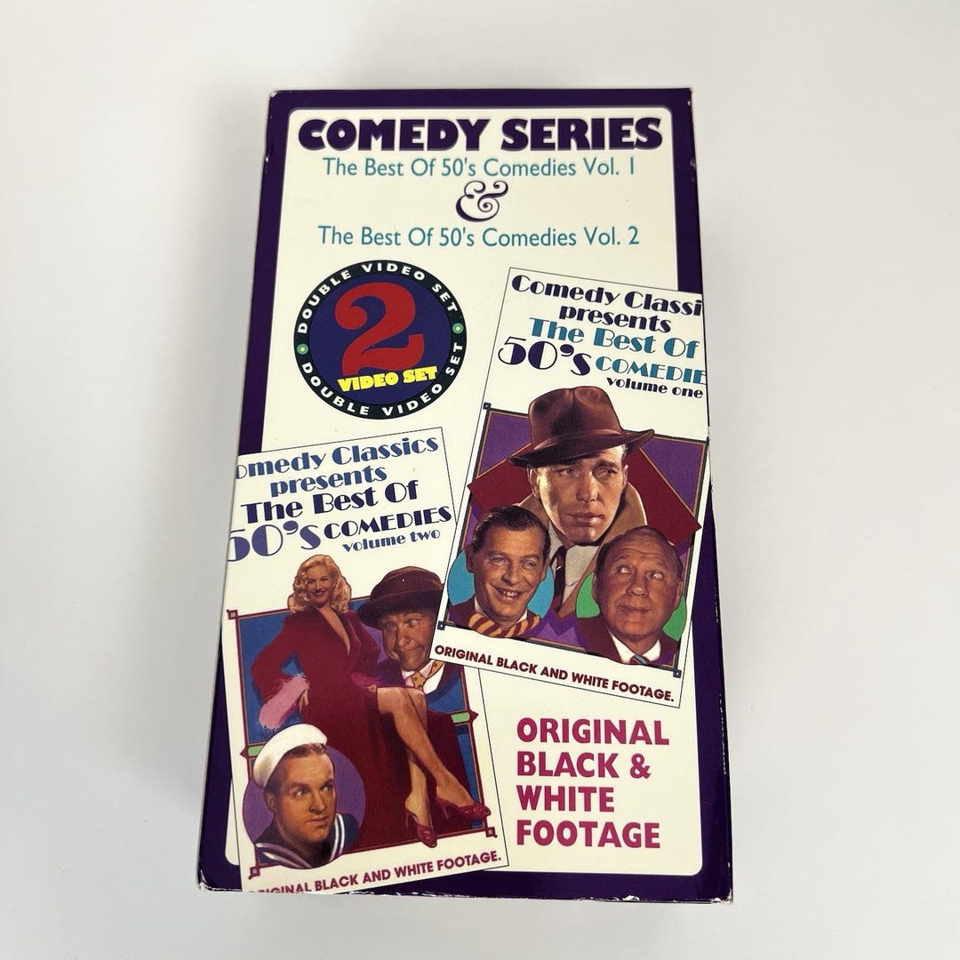 Vintage Comedy Series "the Best of 50's Comedies Video Set 2 Black ...