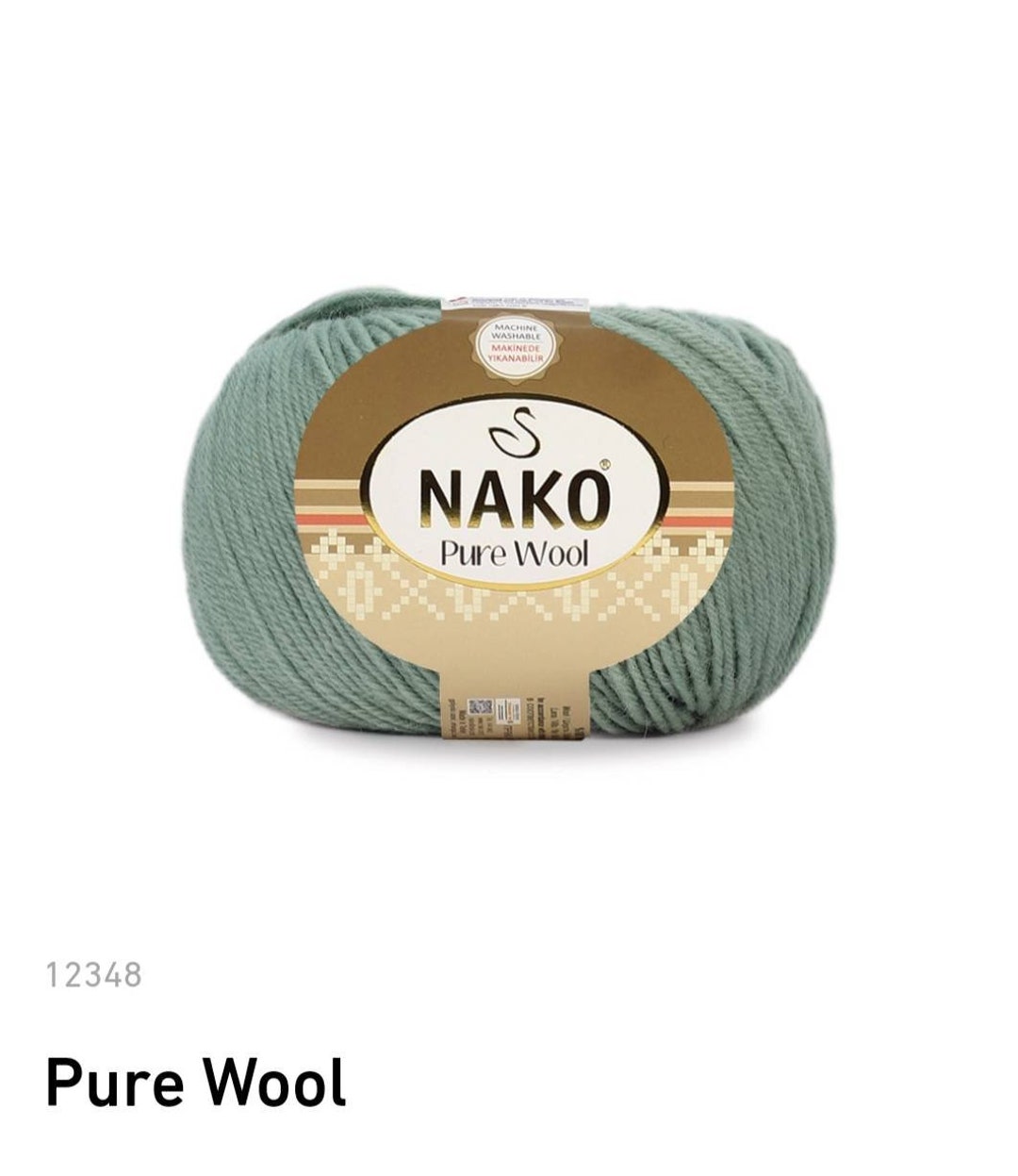 NAKO 100% WOOL Pure Wool 220M Crocheting Knitting Yarn - Etsy