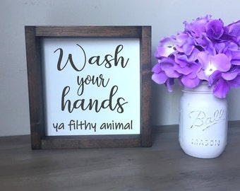 Ya filthy animal | Etsy