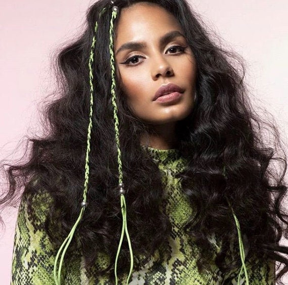 Suede Hair Strands Women's Hair Wrap KELA Festival Hair - Etsy