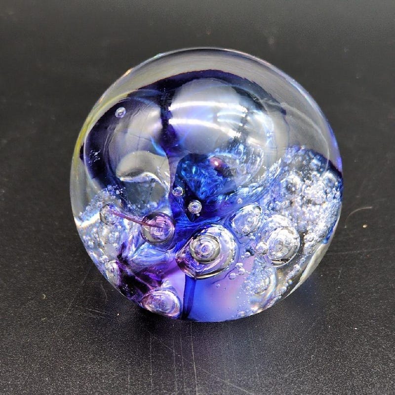 Glass Paperweight - Etsy