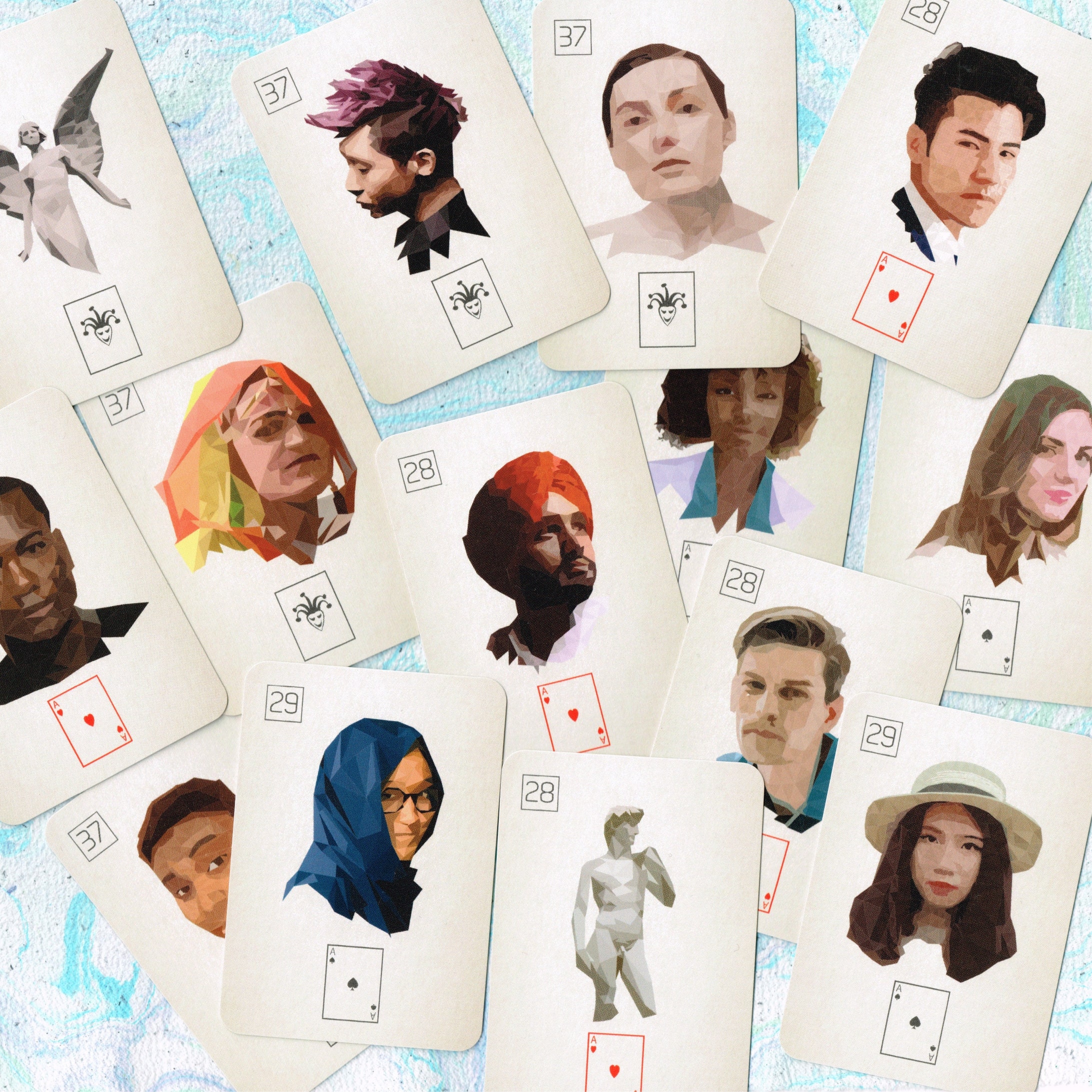 Mini Living Symbols Lenormand genderqueer and - Etsy Australia