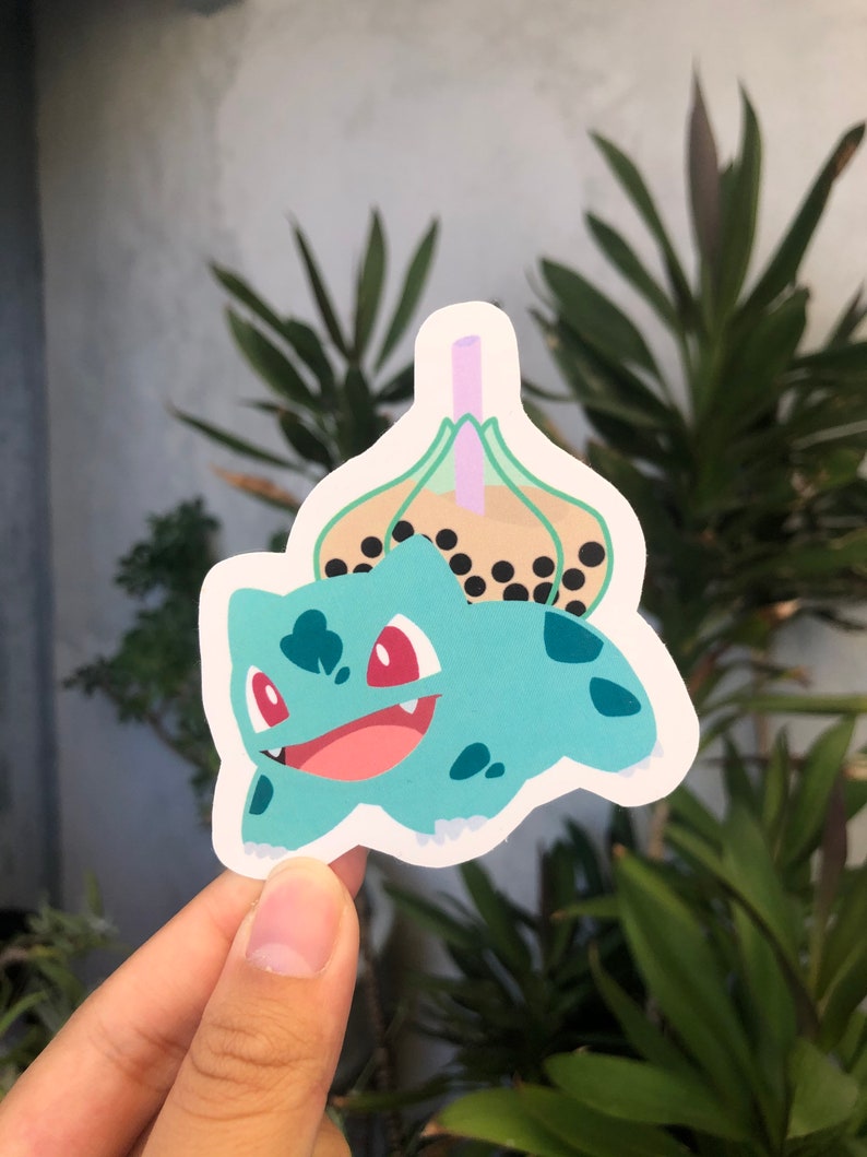 Bulbasaur Bobasaur Sticker - Etsy Bulbasaur Bobasaur Sticker - Etsy