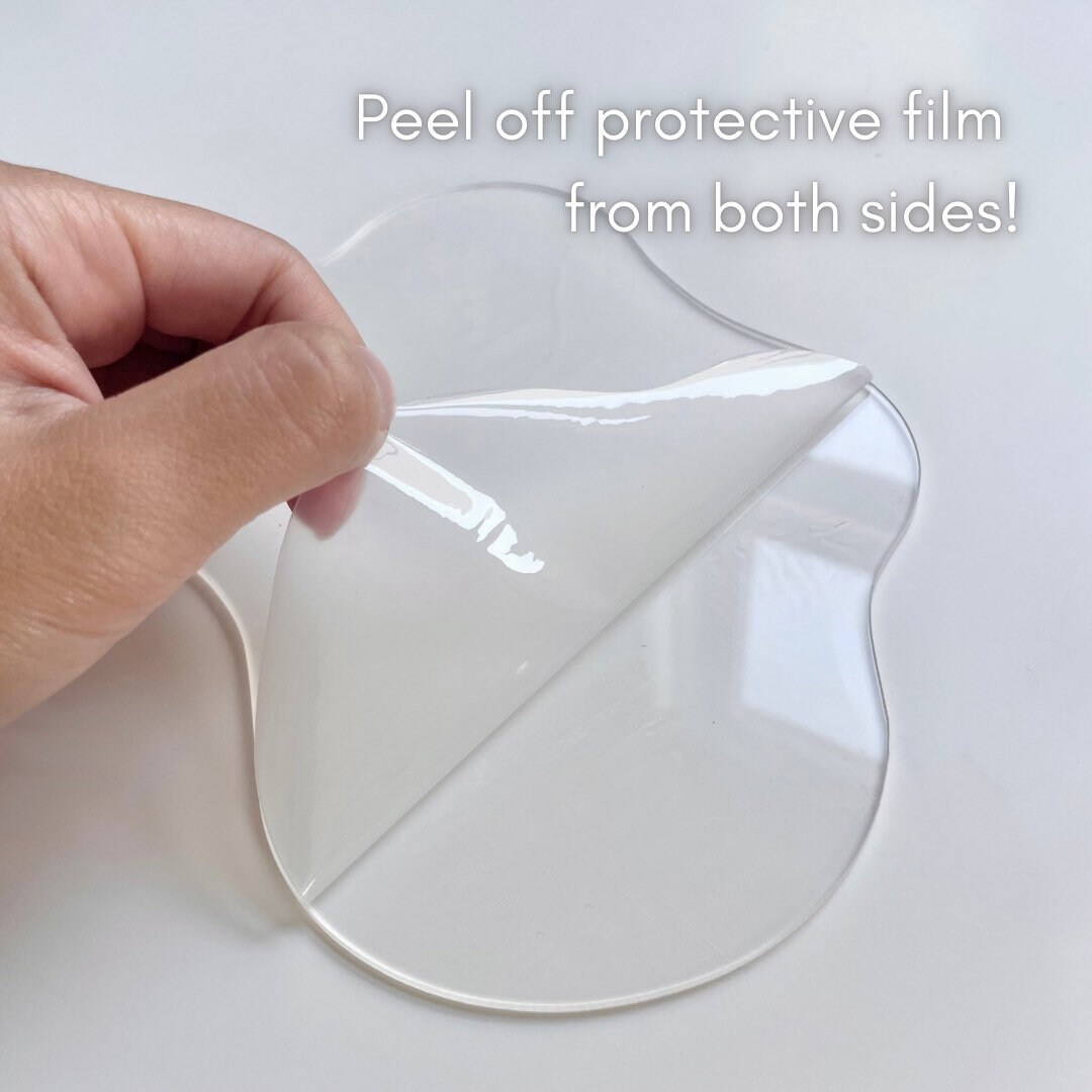 Melting Puddle Acrylic Coaster - Etsy