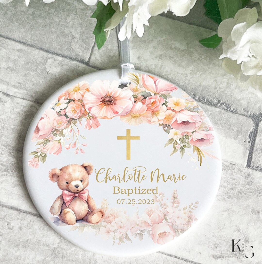 Personalized Baptism Keepsake/baptism Gift Personalized for Girl ...