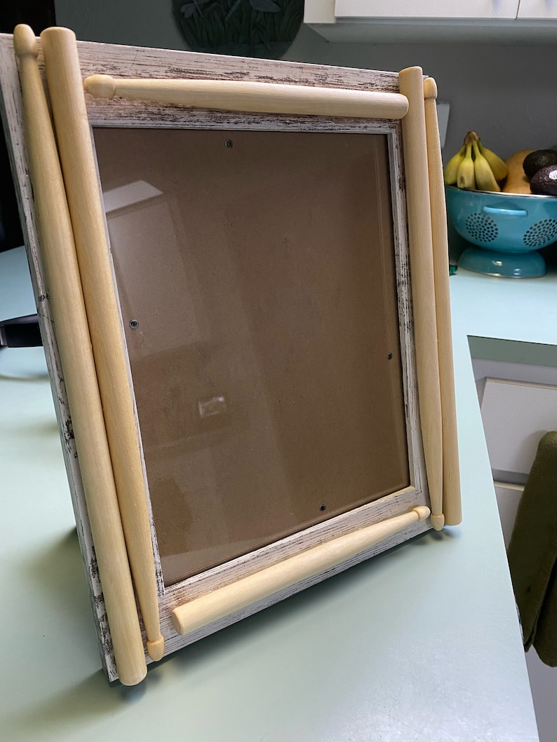 Drum Stick Picture Frame - Etsy