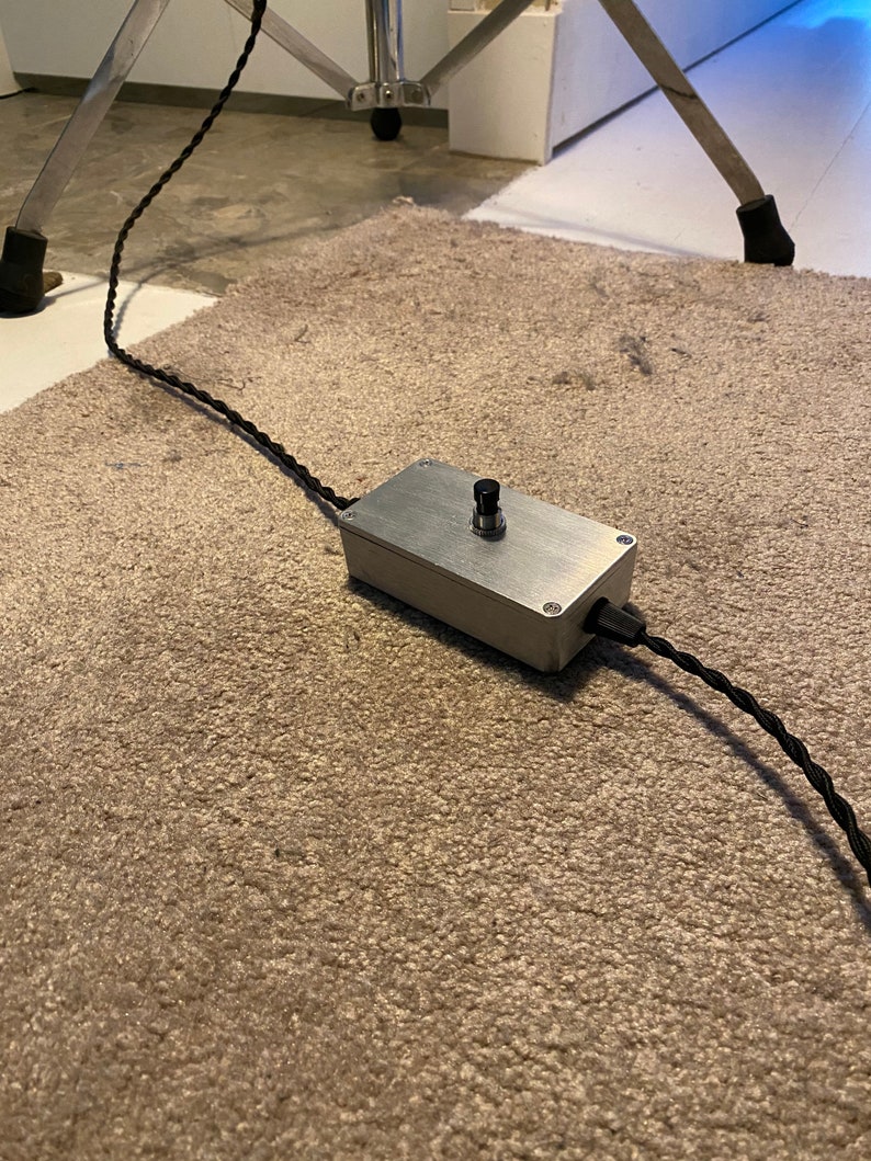 Floor Lamp With Stomp Box Switch | Etsy