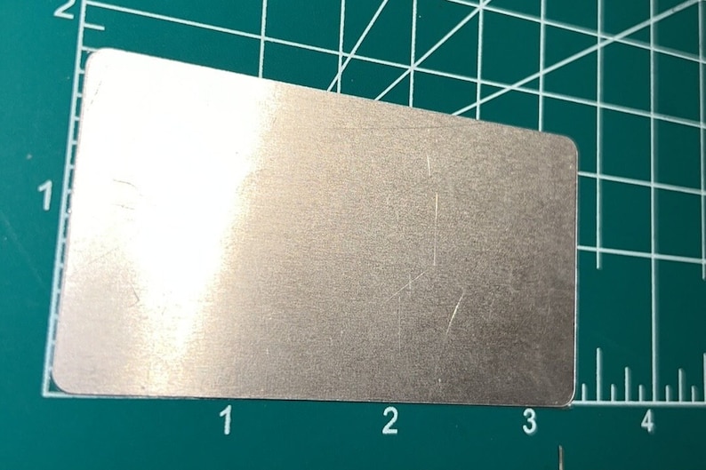 New Vintage SSN Social Security Card Metal USA Silver Eagle Flag Large ...