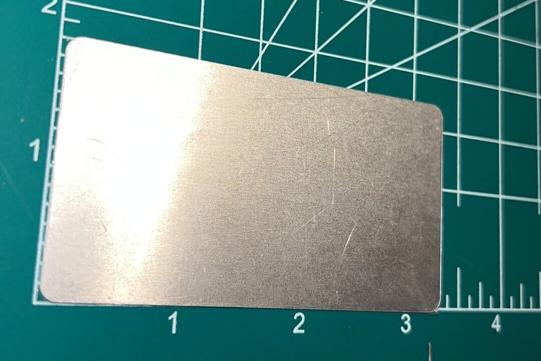 New Vintage SSN Social Security Card Metal USA Silver Eagle Flag Large ...