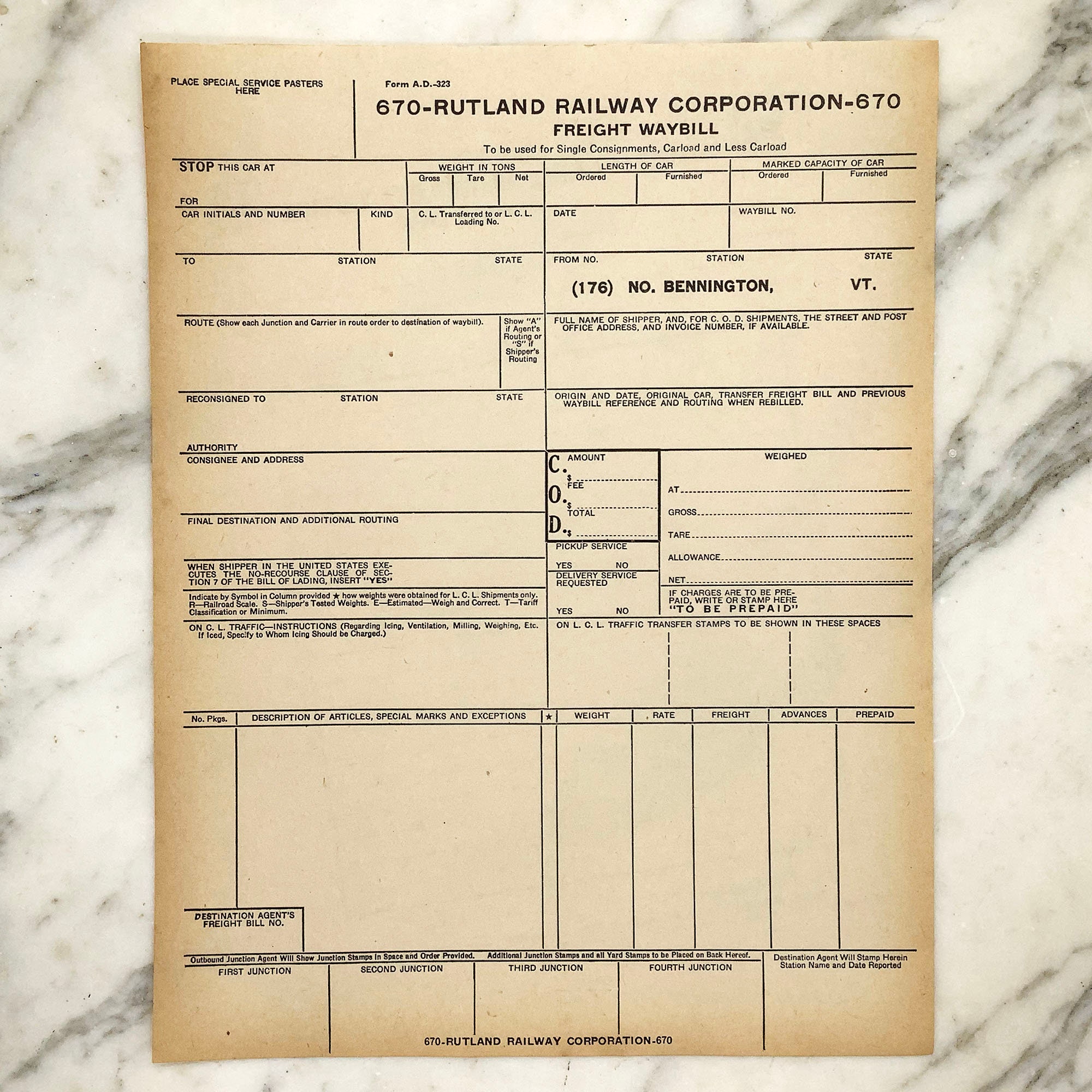 Vintage Railroad Ephemera Pack of 7 | Railway Collectibles | Train ...