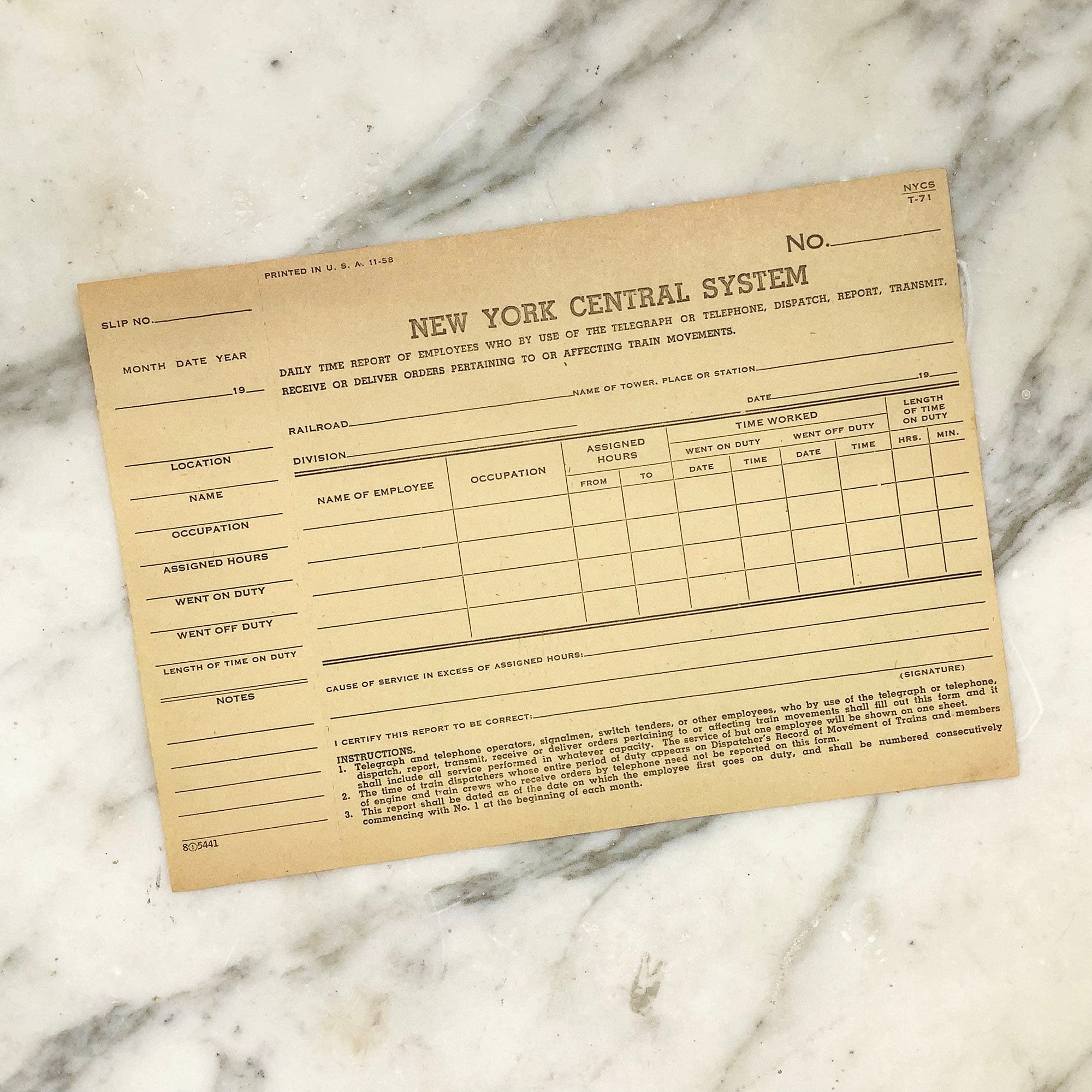 Vintage Railroad Ephemera Pack of 7 | Railway Collectibles | Train ...