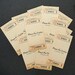 Vintage Barbershop Please Pay Cashier Tickets 1940s Set of 8 - Etsy