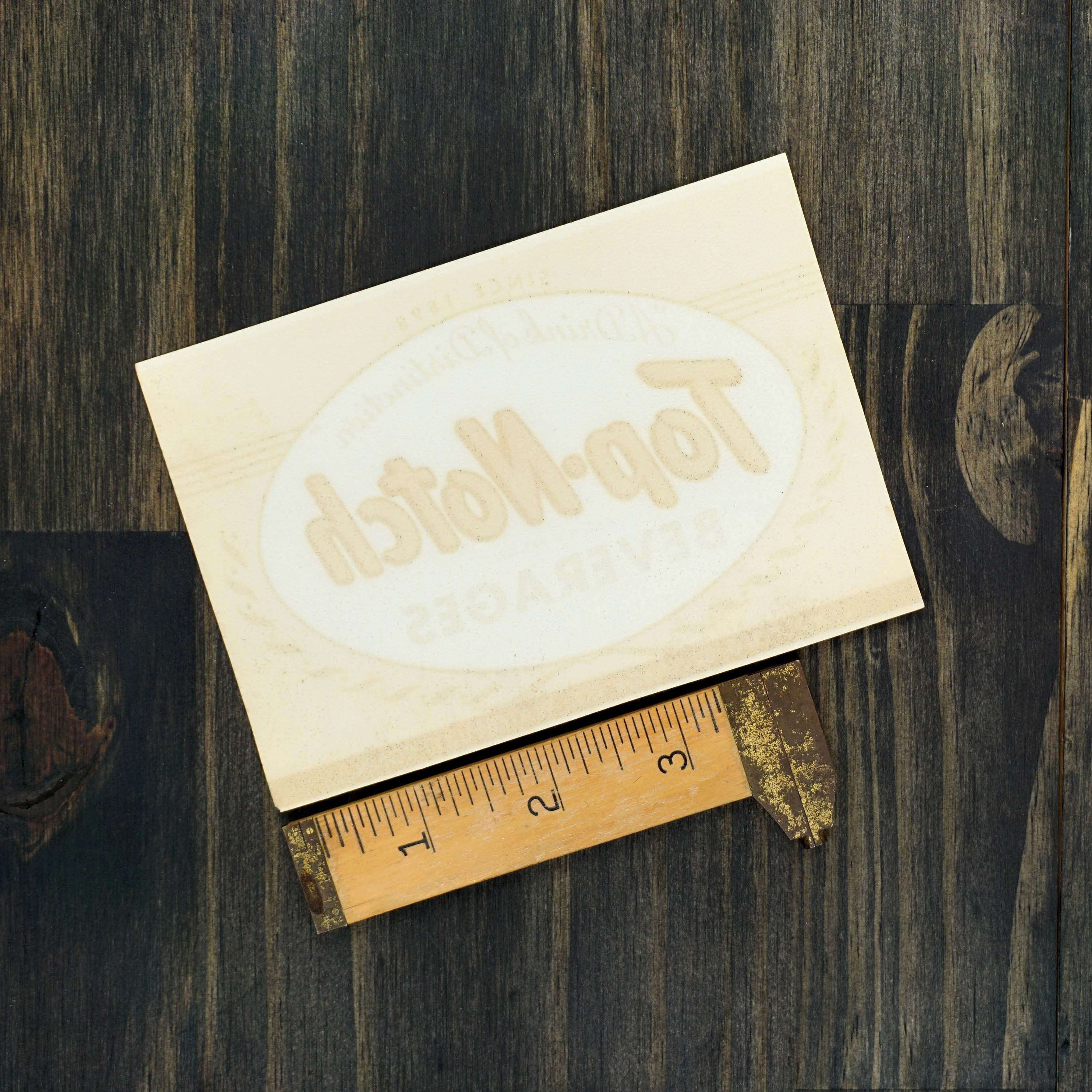 Vintage Top Notch Drink Labels Set of 5 Retro Soda Ephemera Embossed ...