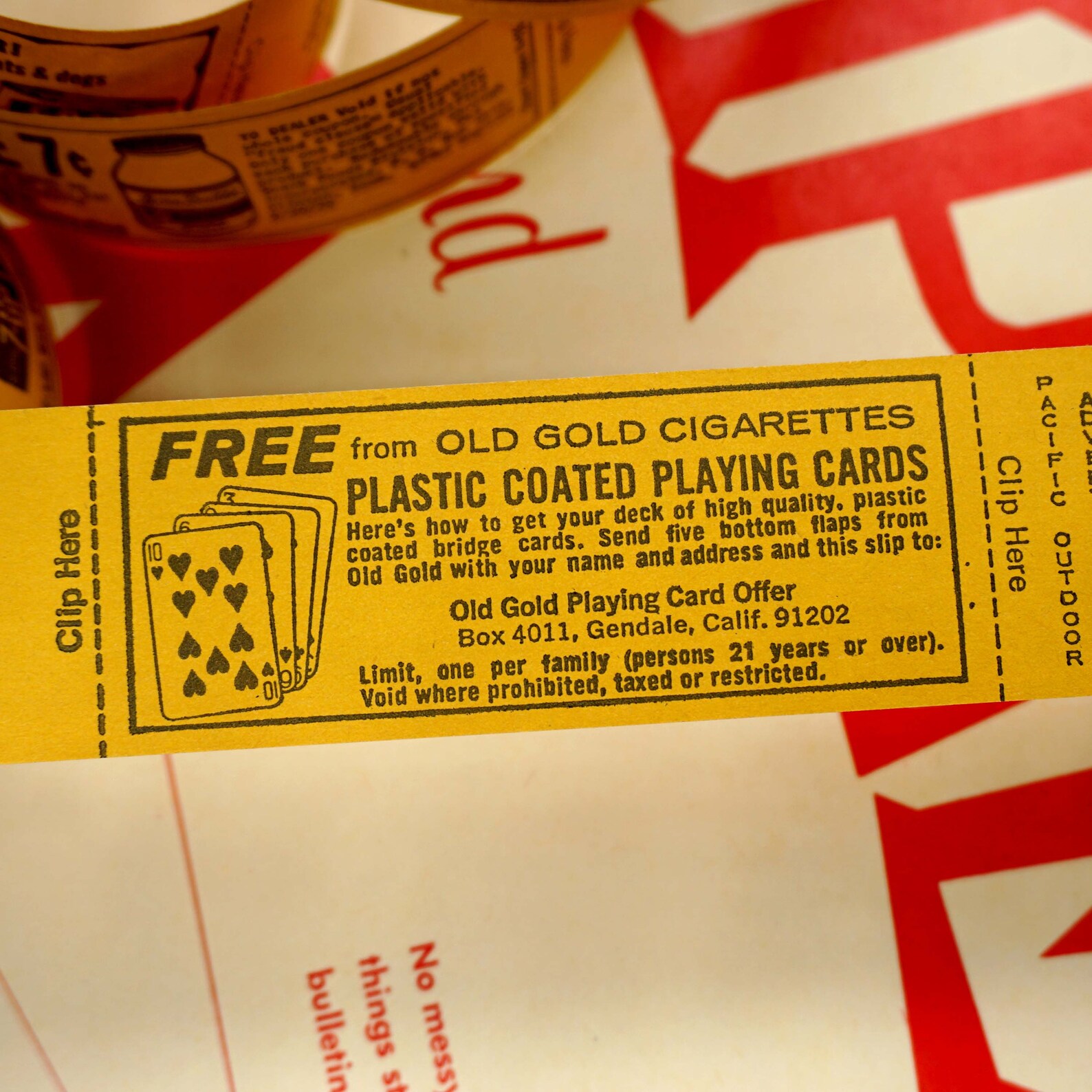 Vintage Cash Register Roll Coupons 1970s - Set of 8 | Retro Coupons ...