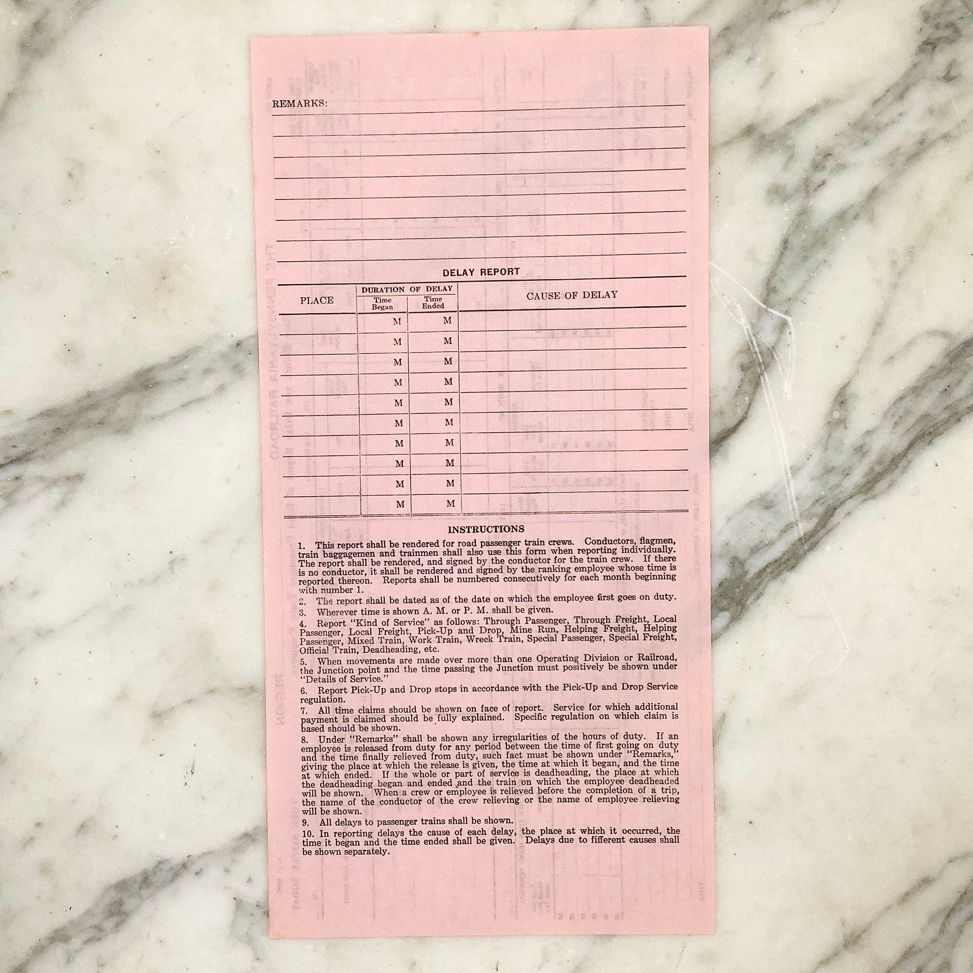 Vintage Railroad Ephemera Pack of 7 | Railway Collectibles | Train ...