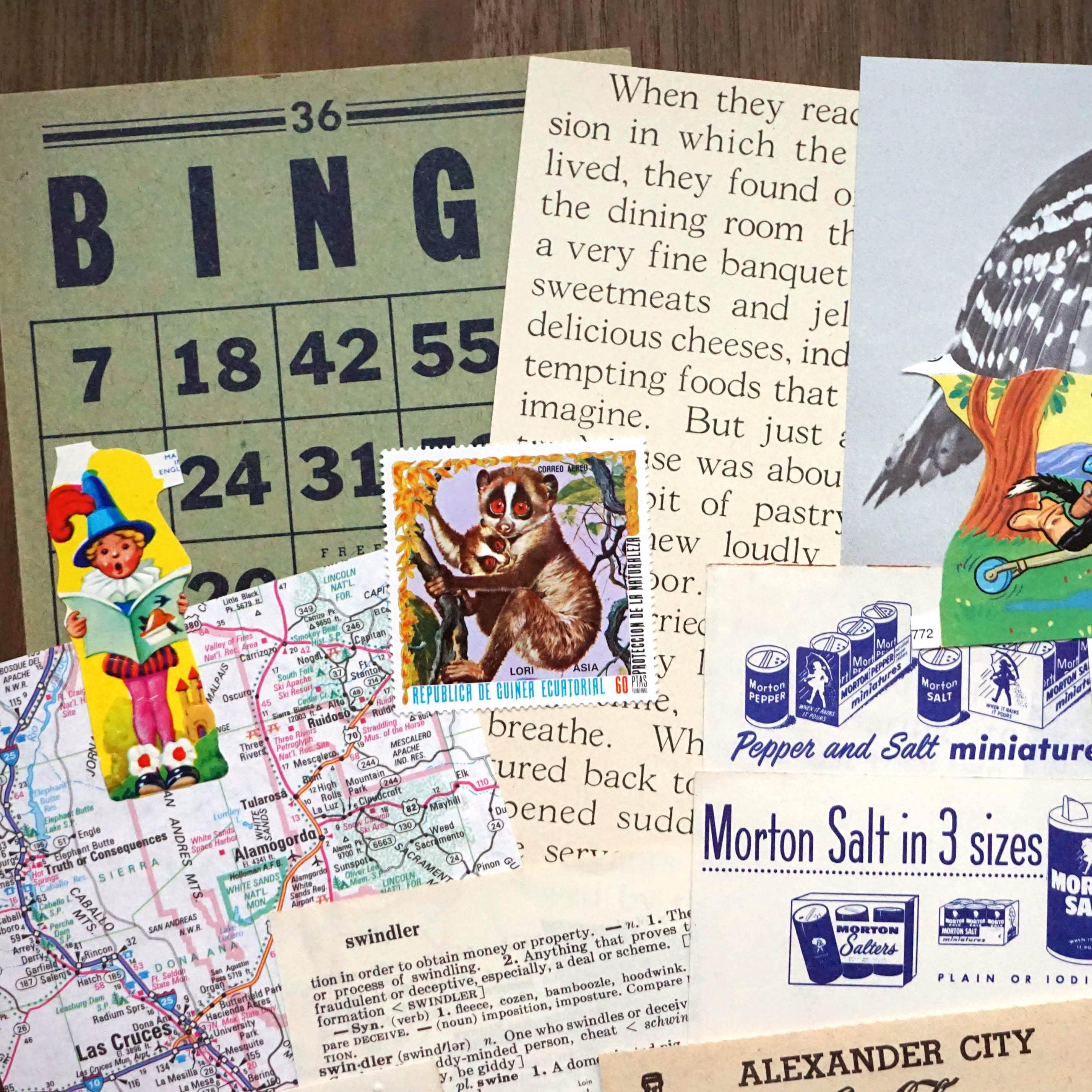 Vintage Ephemera Surprise Pack Set of 30 Mystery Ephemera - Etsy