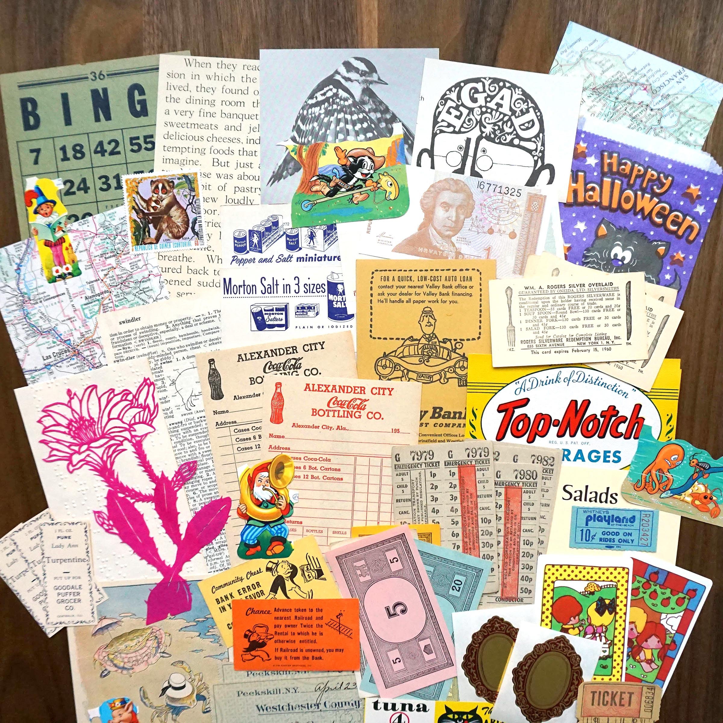 Vintage Ephemera Surprise Pack Set of 30 Mystery Ephemera - Etsy
