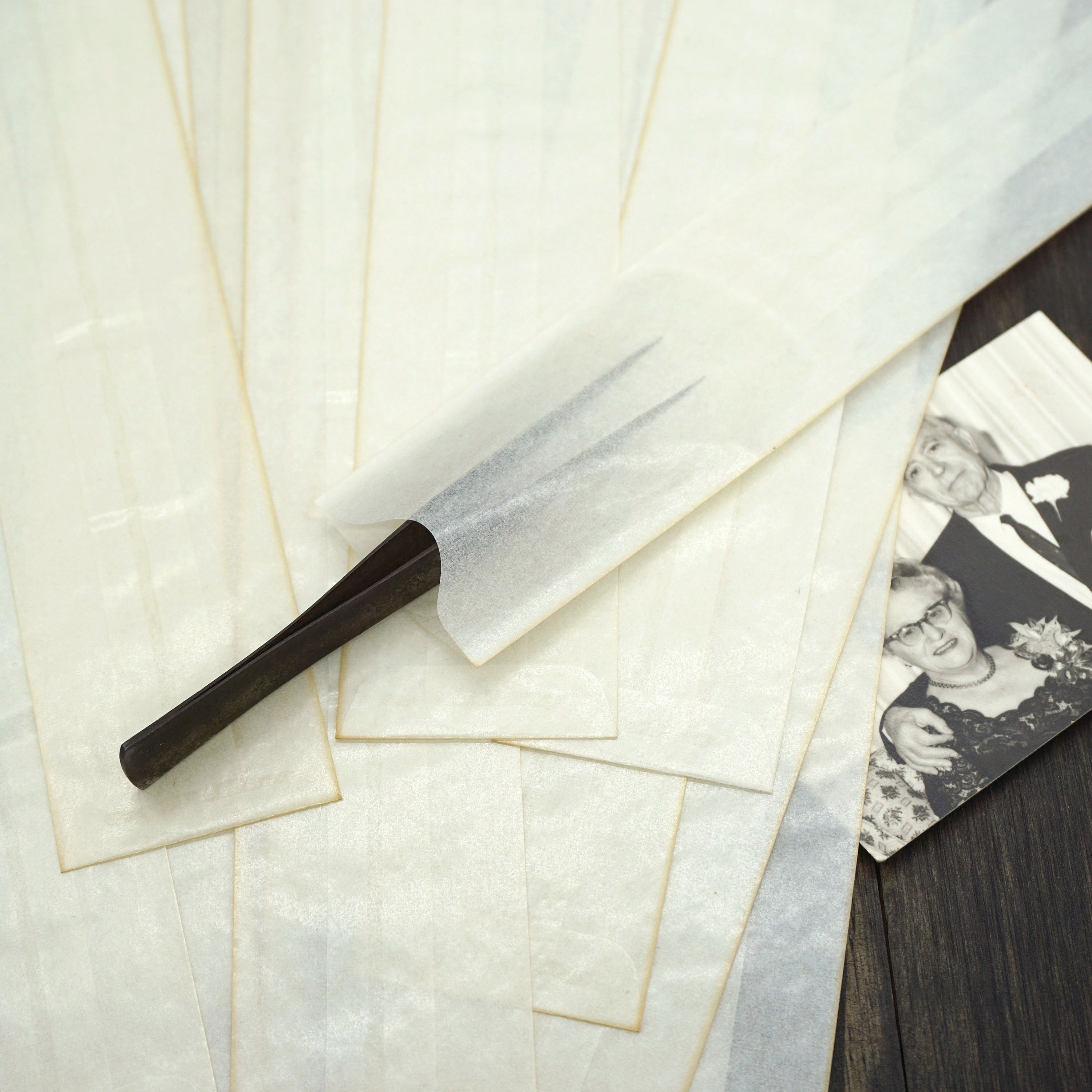 Vintage Glassine Negative Sleeves Set of 10 Journal Pocket Long Skinny ...