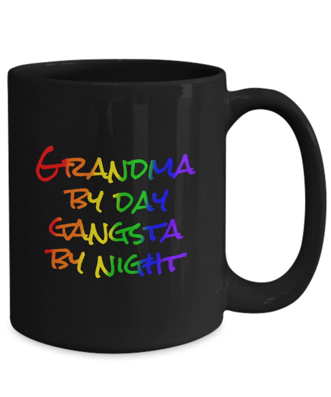 Grandma by Day Gangsta by Night - Awesome Coffee Mug Gift for Her - Etsy