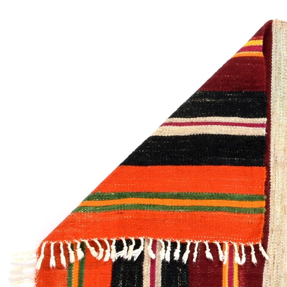 Vintage Turkish Oriental Bohemian Boho Moroccan Boho Tribal Rug 2 X 6 ...