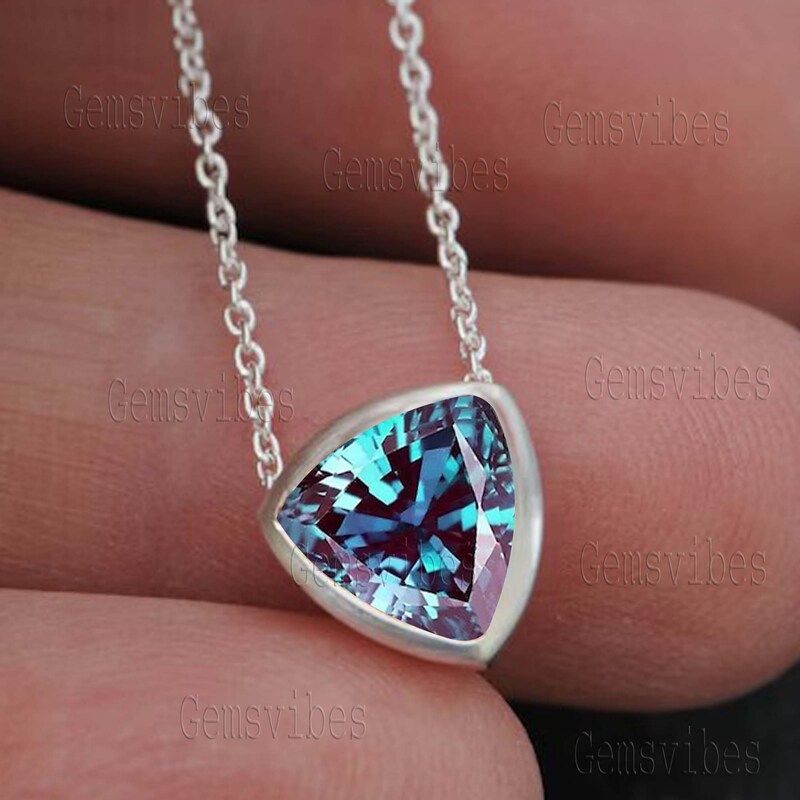 Alexandrite Necklace - Etsy