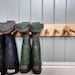 Wall Mounted Reclaimed Timber Welly Rack / Shoe Rack / Boot Rack - Etsy