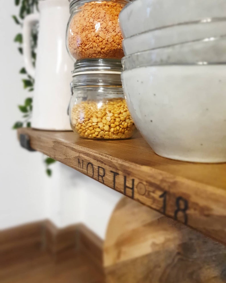 Rustic Shelf Hand Crafted Using Reclaimed Timber and - Etsy