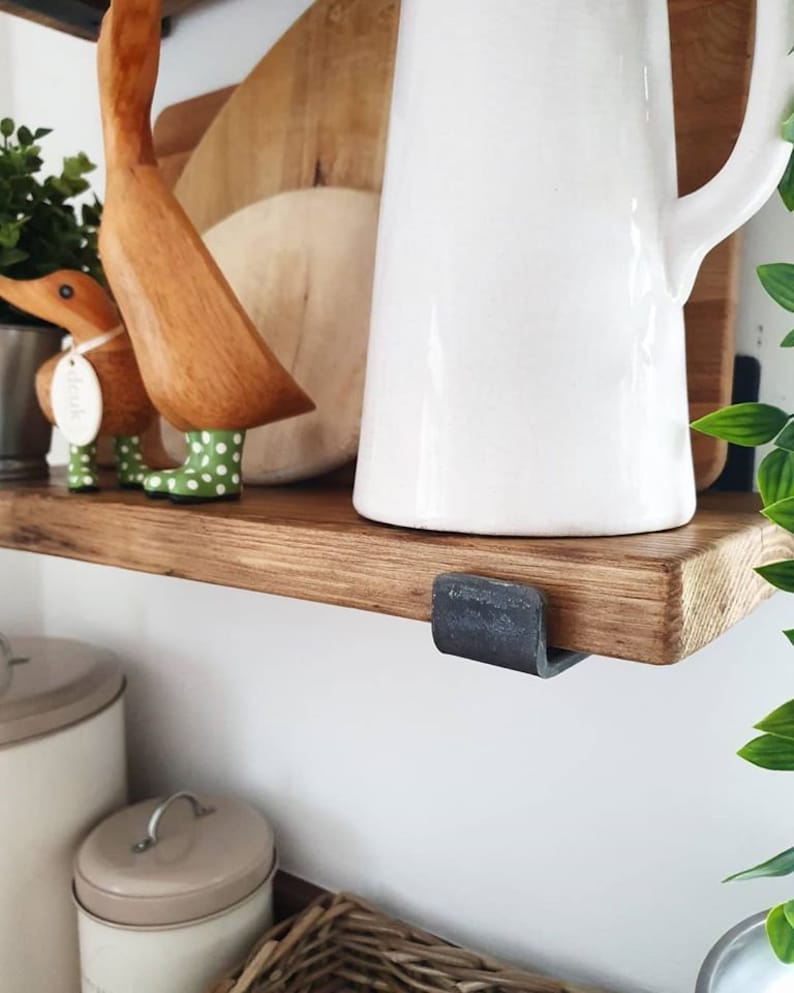 Rustic shelf hand crafted using reclaimed timber and | Etsy