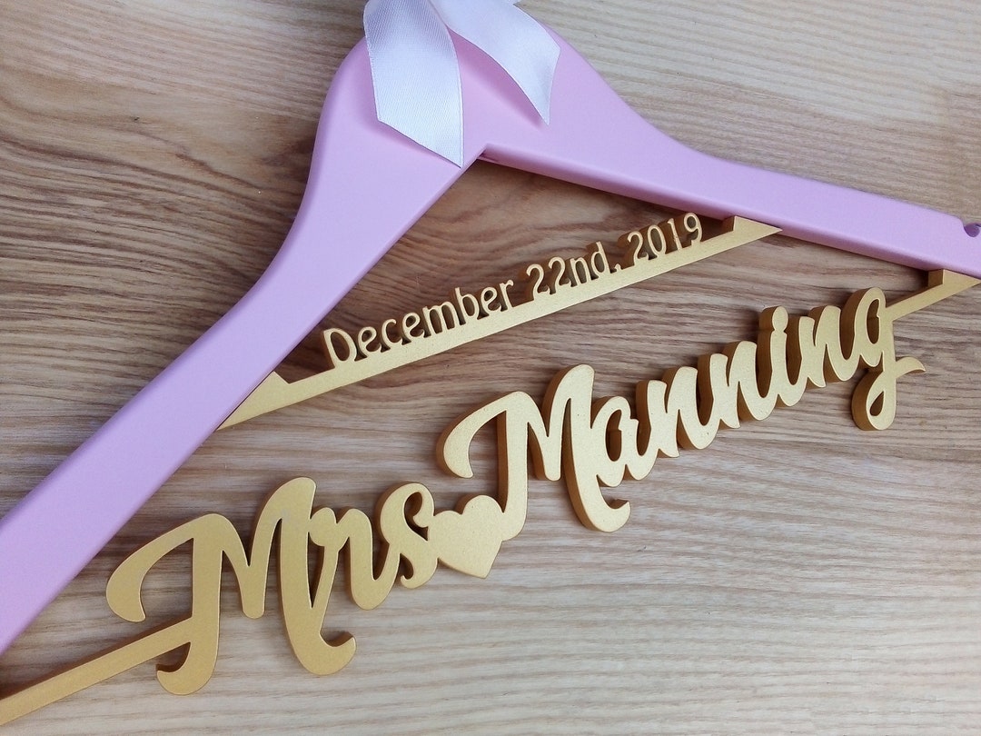 Mrs Hanger Bridal Hanger Wedding Hanger Bride Hanger - Etsy