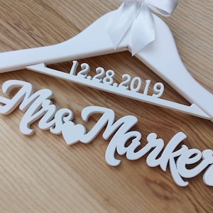 Mrs Hanger Bridal Hanger Wedding Hanger Bride Hanger - Etsy